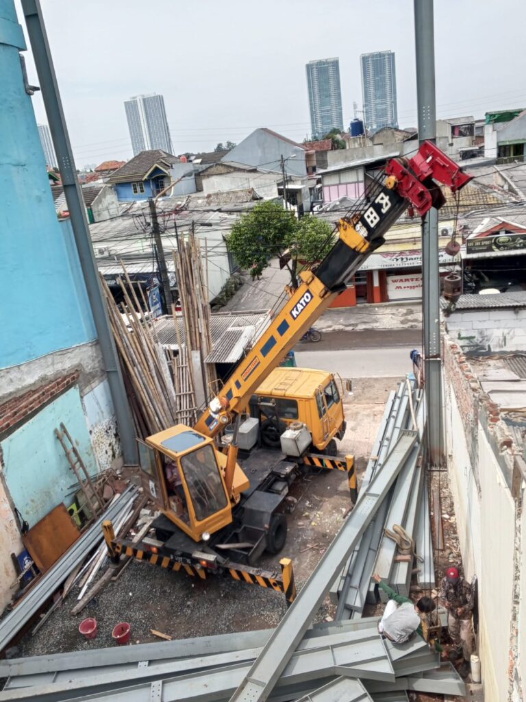 Harga Fabrikasi Baja WF Jakarta Pusat - Jasa Konstruksi Per KG